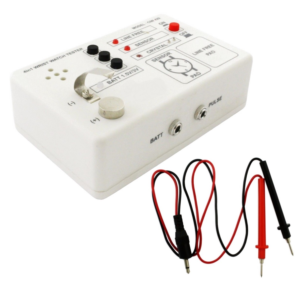 S1 Deluxe 4in1 quartz watch tester and battery checker device for watch ...