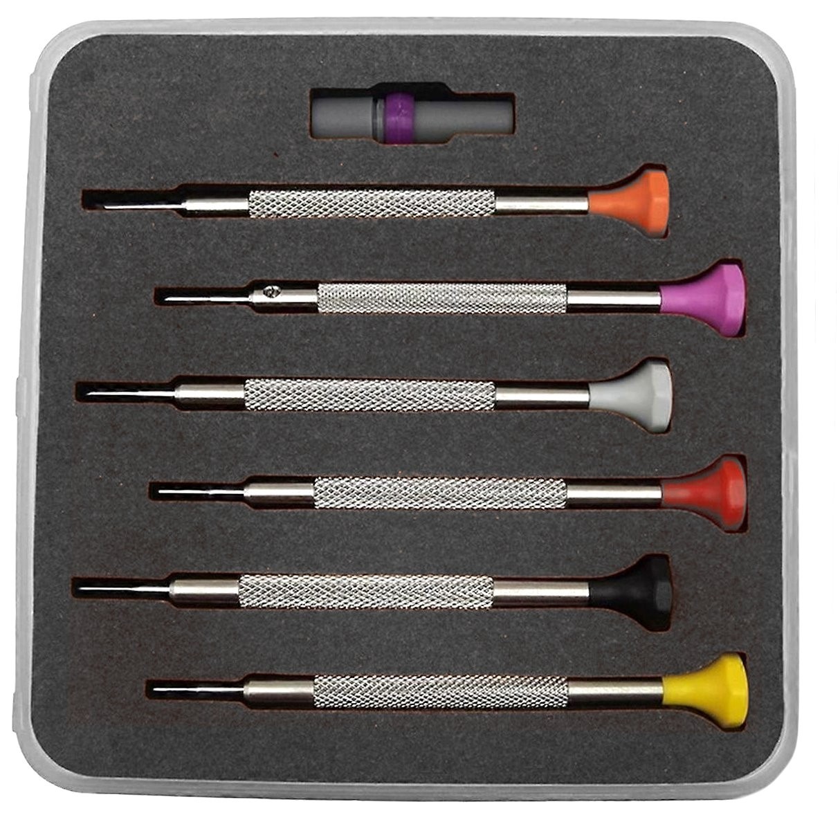 Assortment of 6 screwdrivers with T-Blades for watch bracelet ...
