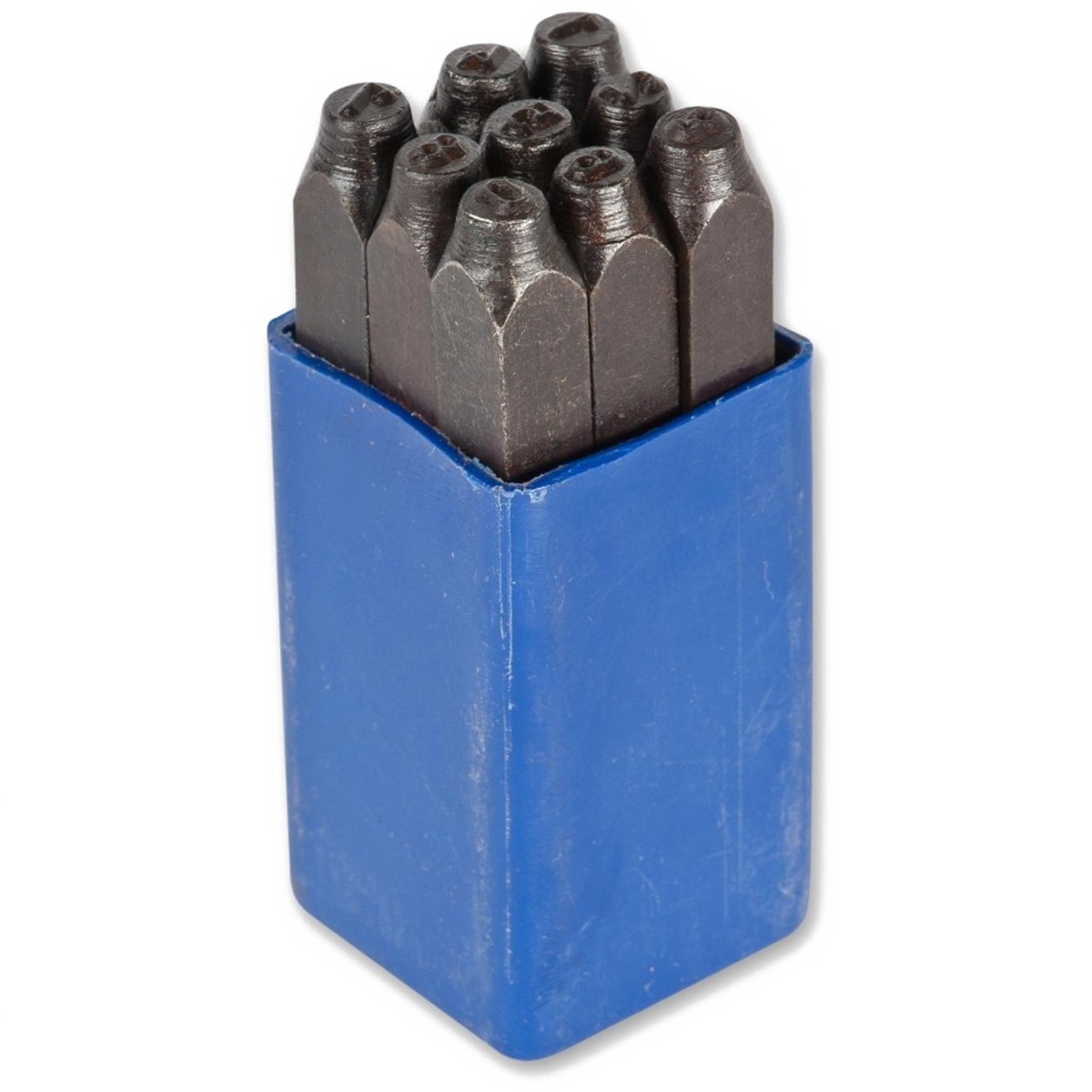 Number punch set of 9 - Tool set for goldsmith, silversmith, jewellers ...