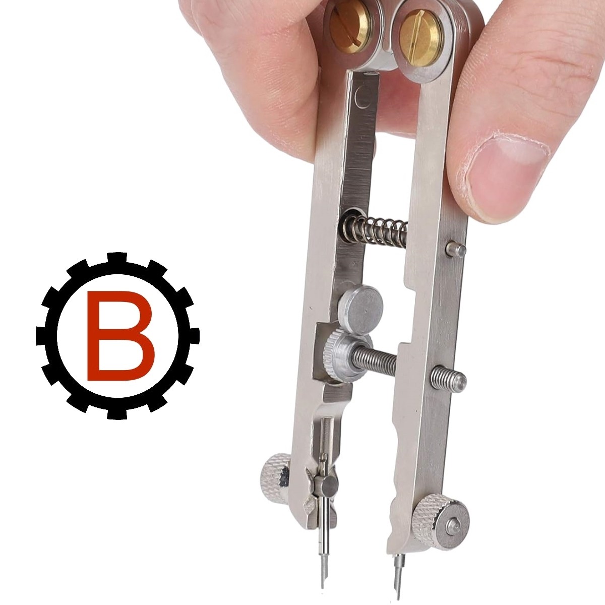 Bullongè 6825-G double-hinge spring bar plier - Watchmaker tool to ...
