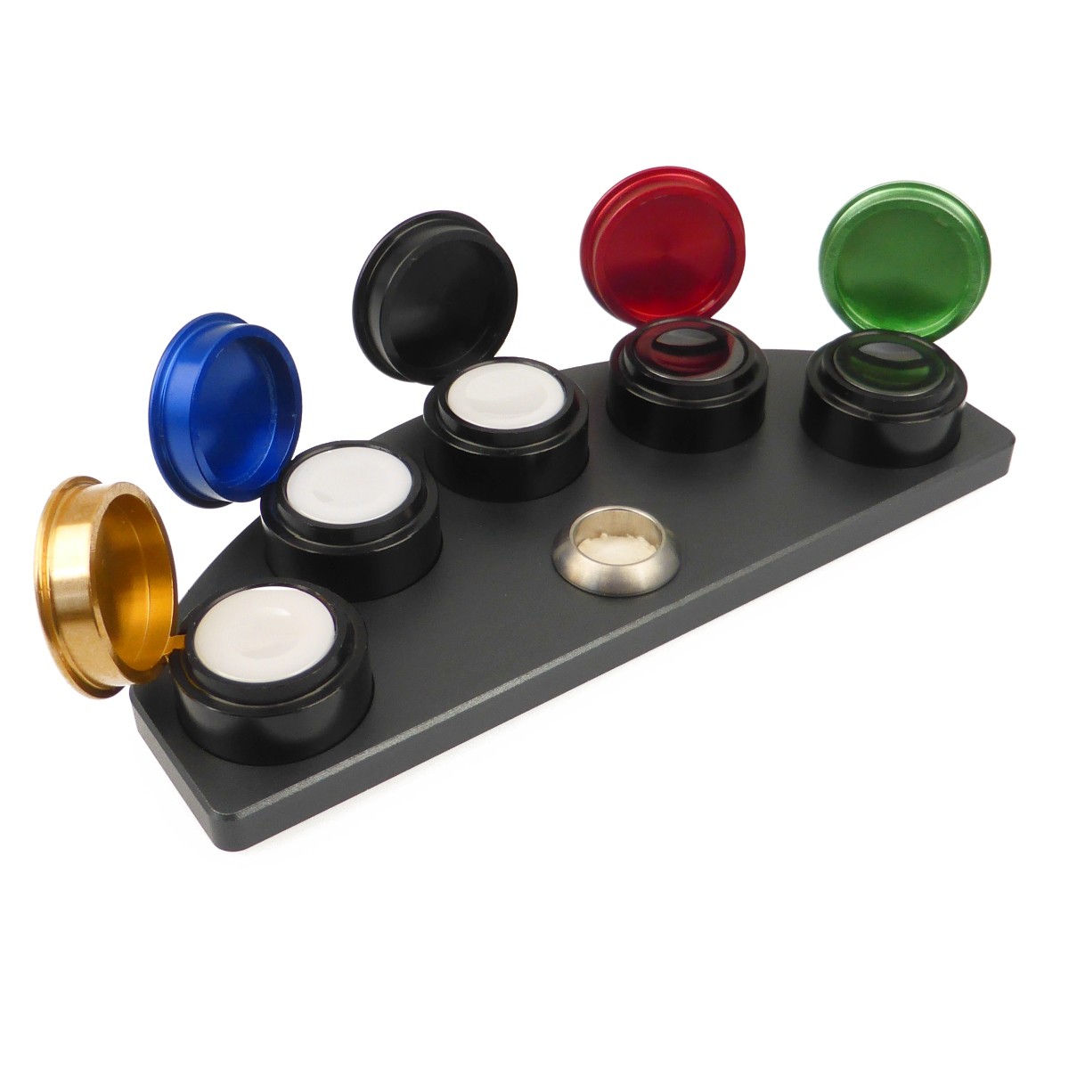 Oil base BULLONGÈ BOE-5 with 5 lockable watch oil cups - Watchmaker ...