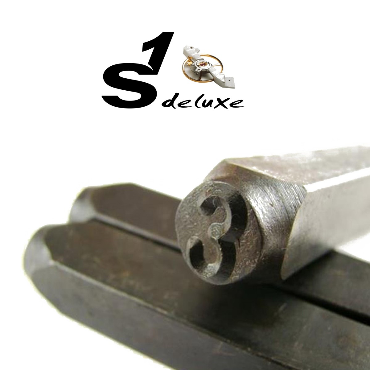 Number punch set of 9 - Tool set for goldsmith, silversmith, jewellers ...