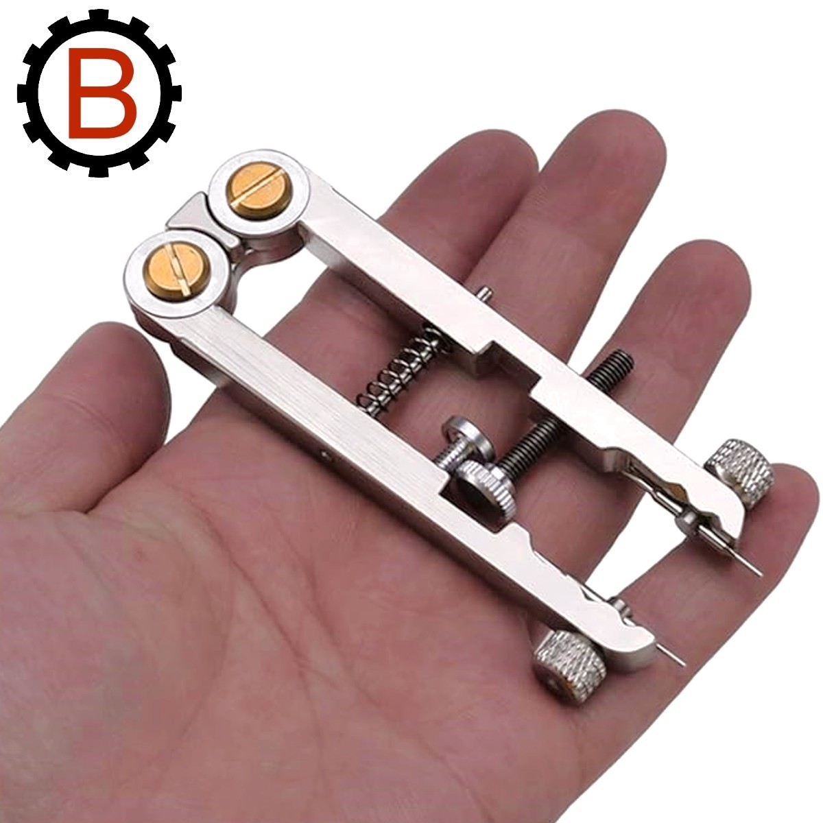 Bullongè 6825-G double-hinge spring bar plier - Watchmaker tool to ...