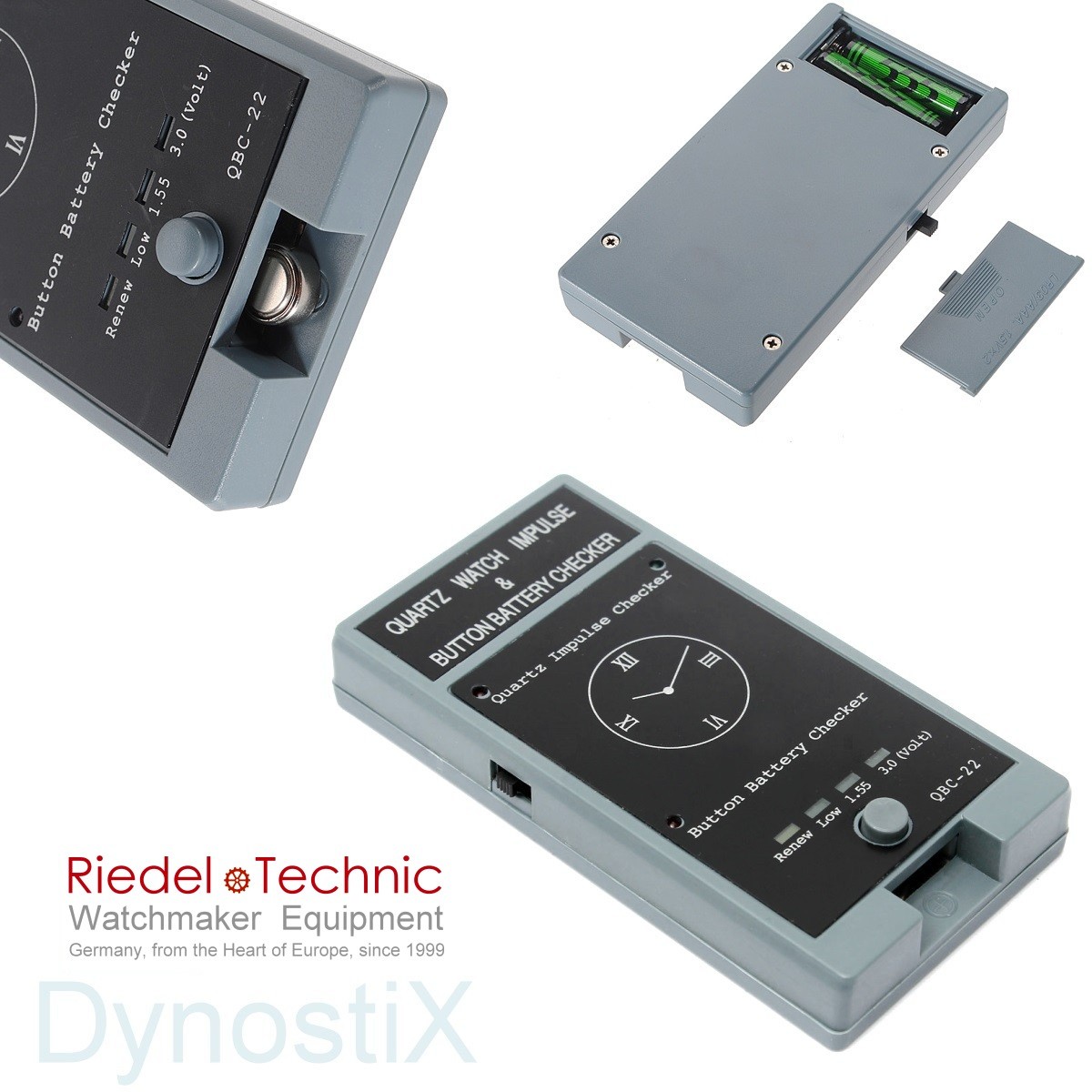 Quartz watch movement and battery testing device DynostiX - Test your ...