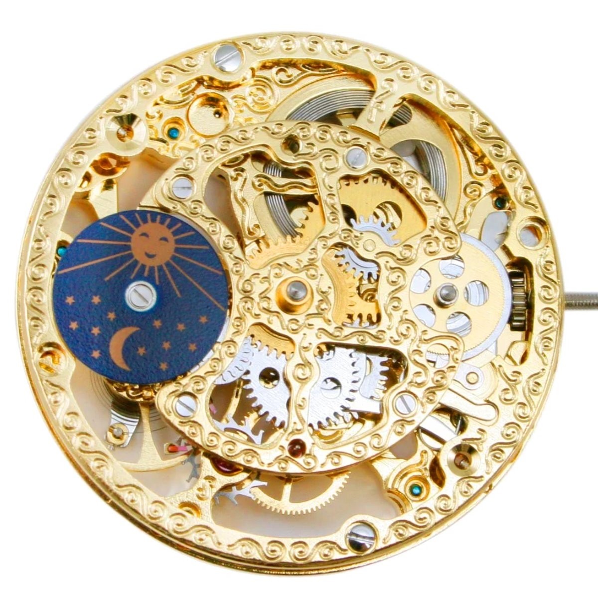 Skeleton hand-winding watch movement 9930 -Order replacement watch ...