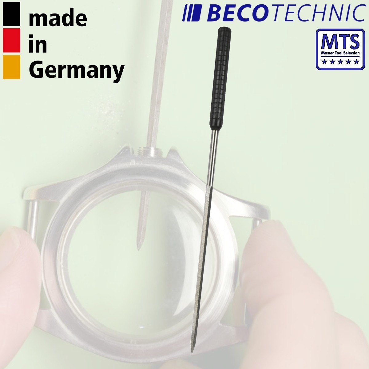 Set of 6 watchmakers pivot cutting broaches BECO TECHNIC - watchmakers ...