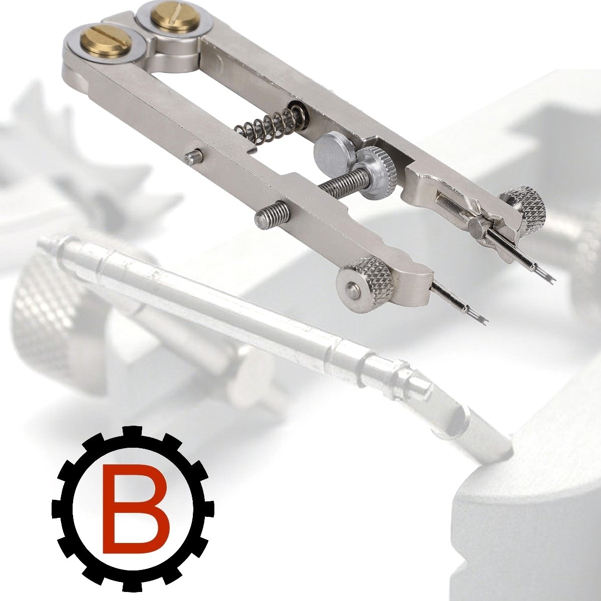 Bullongè 6825-G double-hinge spring bar plier - Watchmaker tool to ...