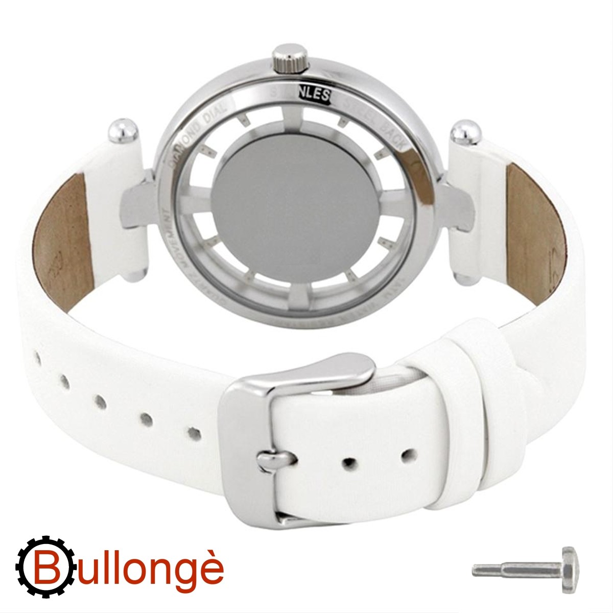 BULLONGÈ MBS2 watch band lug pins 20-28mm steel - Various pins, T-bars ...