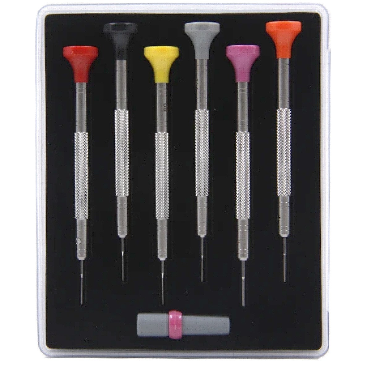 Assortment of 6 screwdrivers with T-Blades for watch bracelet ...