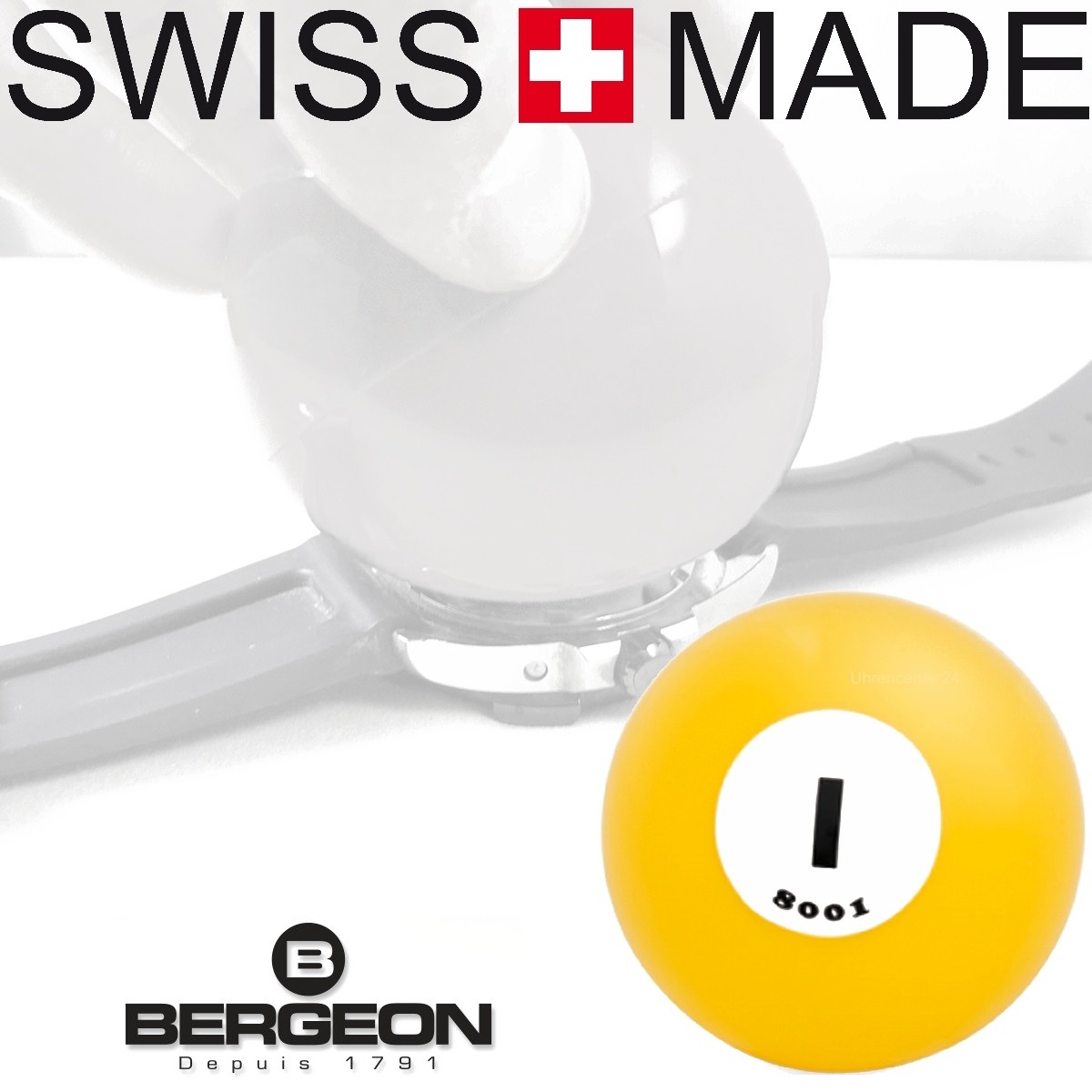 Bergeon 8001 ball case opener, new Version 2024 - watch case back opener