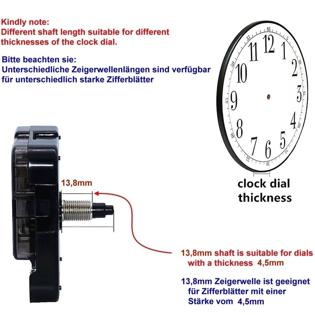 junghans clock movements