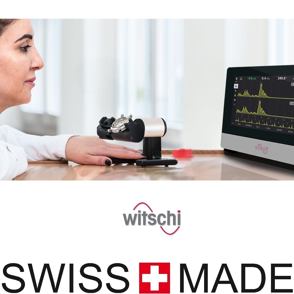 Witschi Watch Expert III test device for mechanical watches - Equiment ...