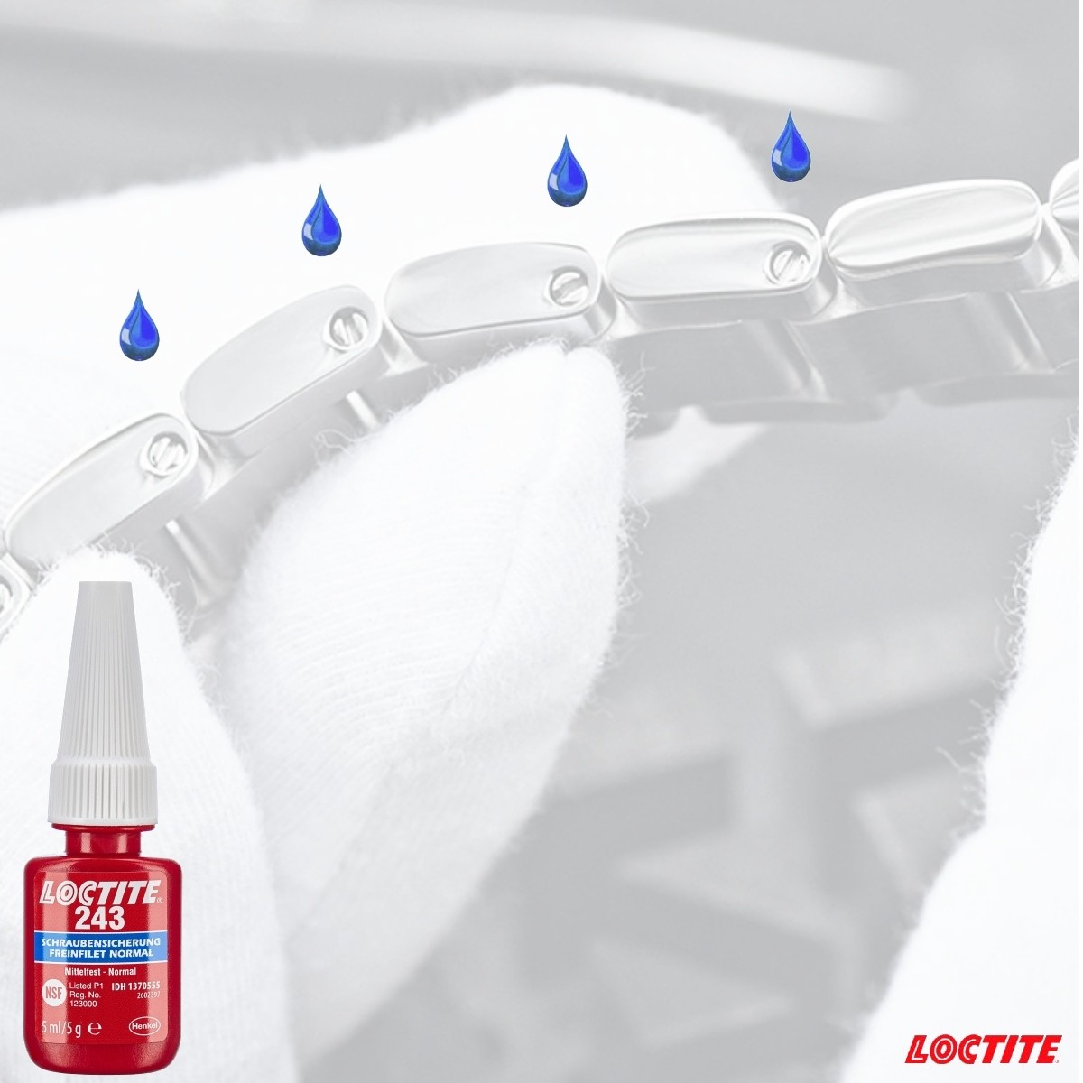 LOCTITE 243 threadlocker for watch screws, pins etc - Watchmaker ...