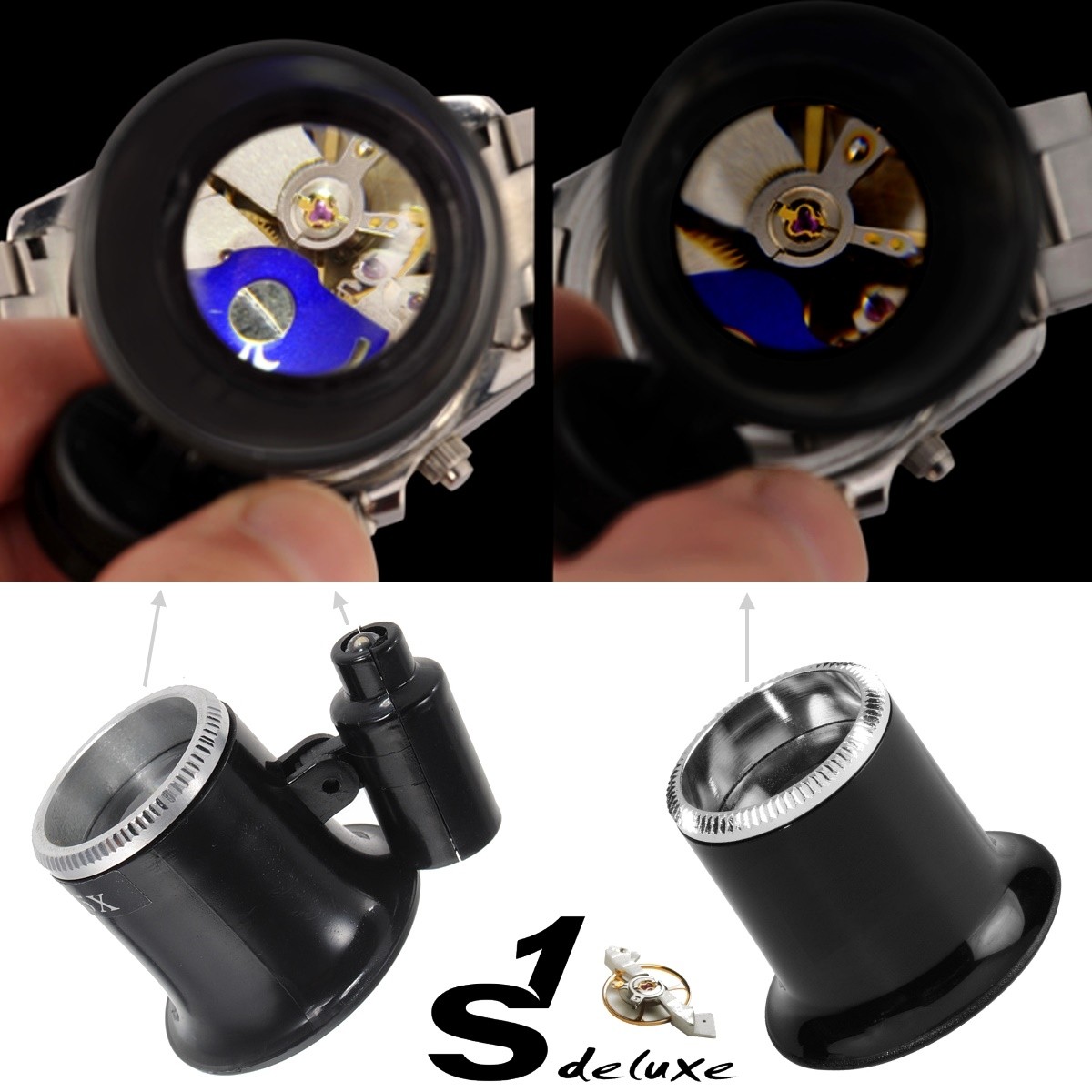 S1 watchmaker eye-loupe set PREMIUM LED - What are very good eye loupes ...