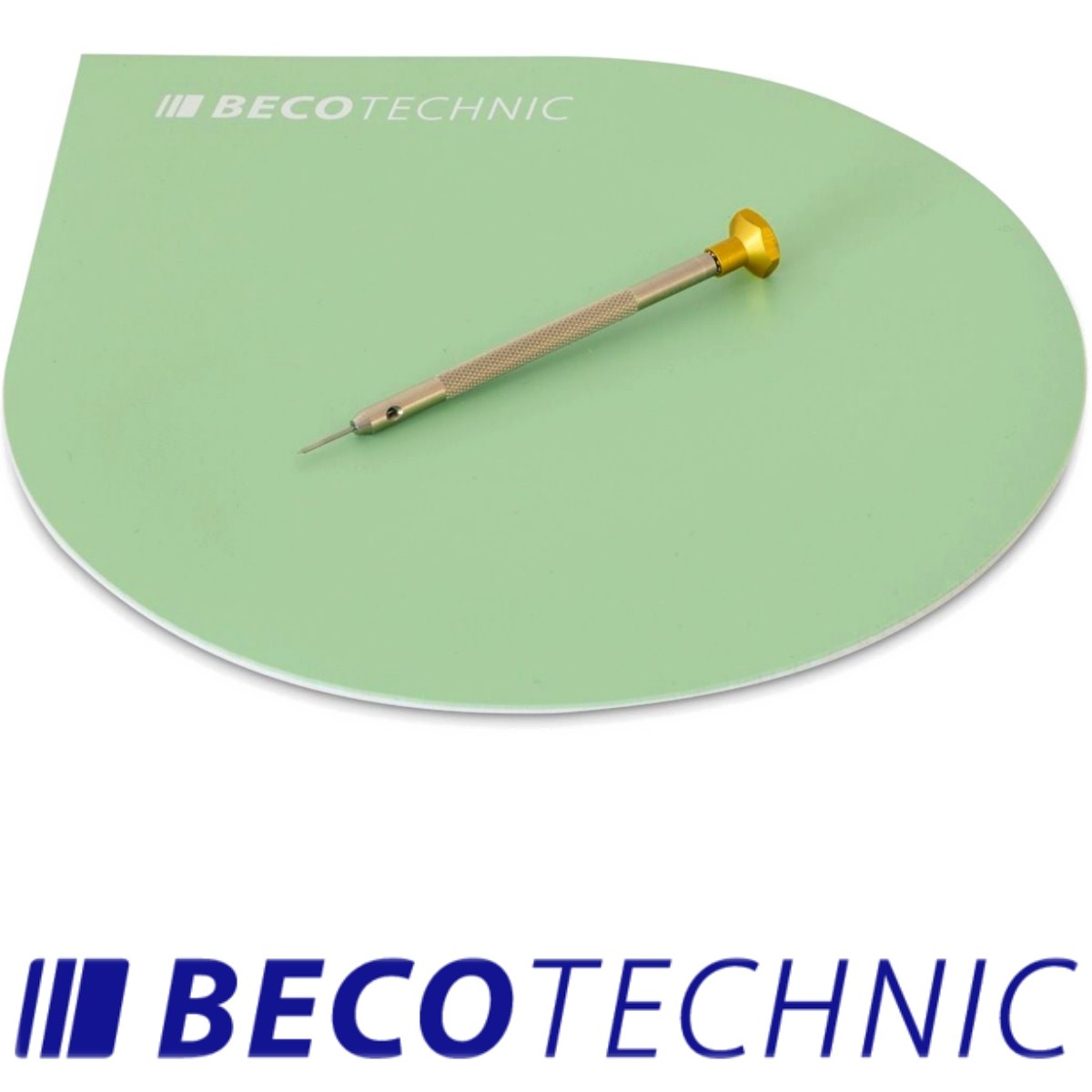 Antistatic green workbench mat, soft, drop-shaped - Watch Bench Mat for ...